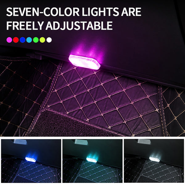 Magnetic Car LED Touch Lights USB Interior Light Wireless Roof Ceiling ...