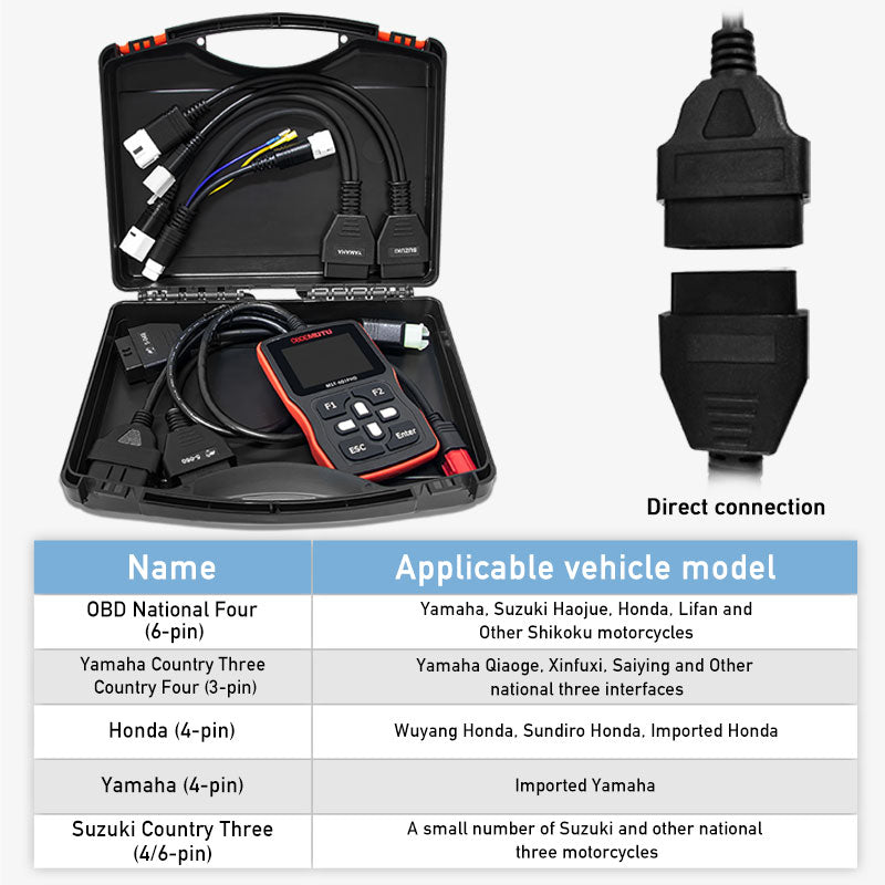 Engine Code Scanner OBD2 Diagnostic Scanner Tool For Yamaha Motorcycles ...